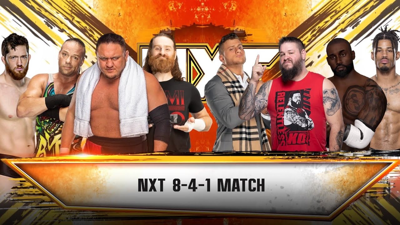 NXT Men's 8-4-1 Match - YouTube