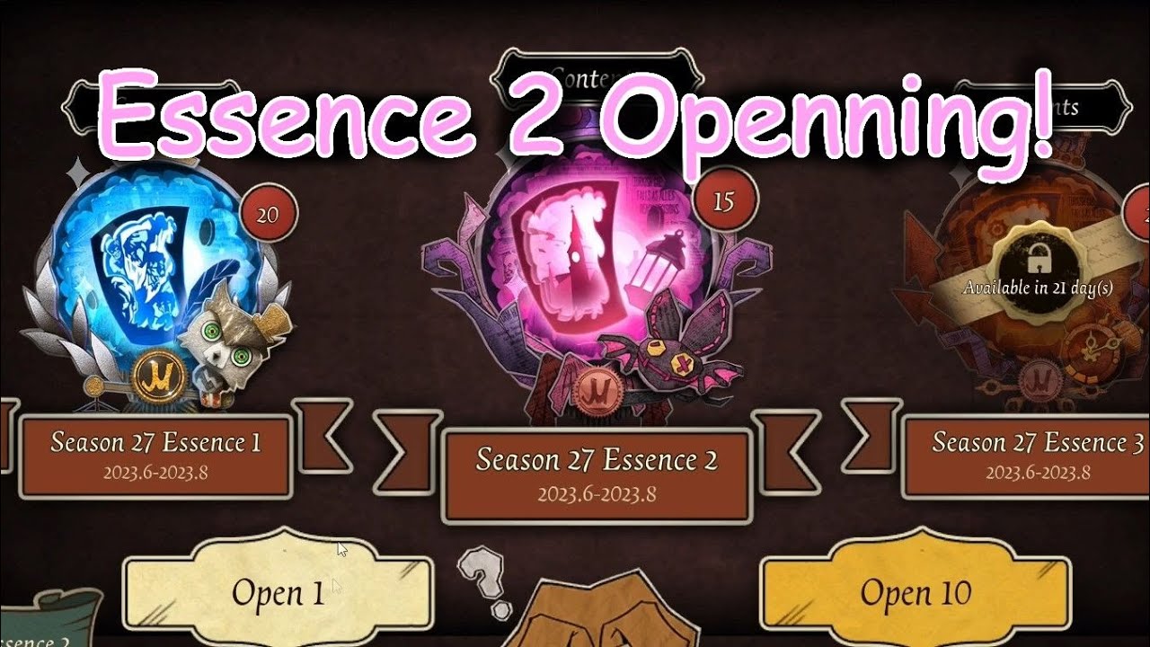 Season 27 Essence 2 Opening, Joseph's S Skin +Gameplay (Identity V ...