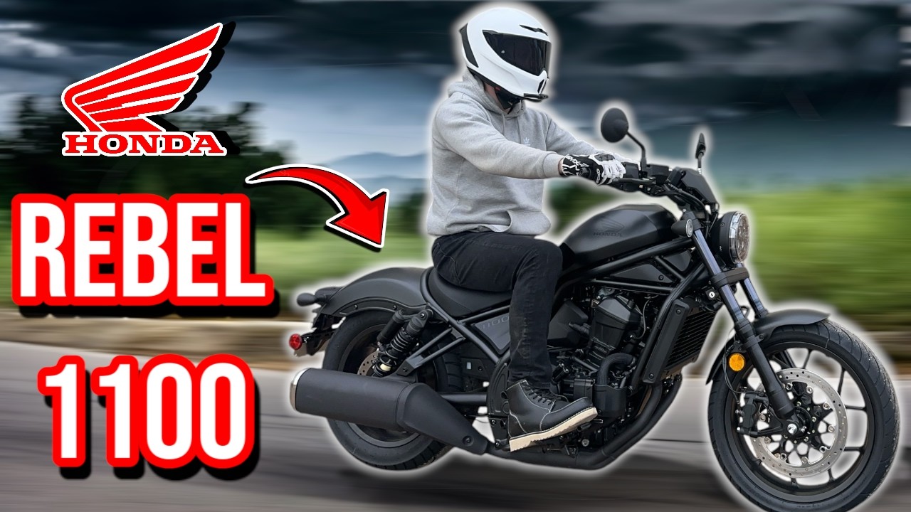 Honda Rebel 1100 DCT Review | Automatic Motorcycles are Better? | 2025 ...