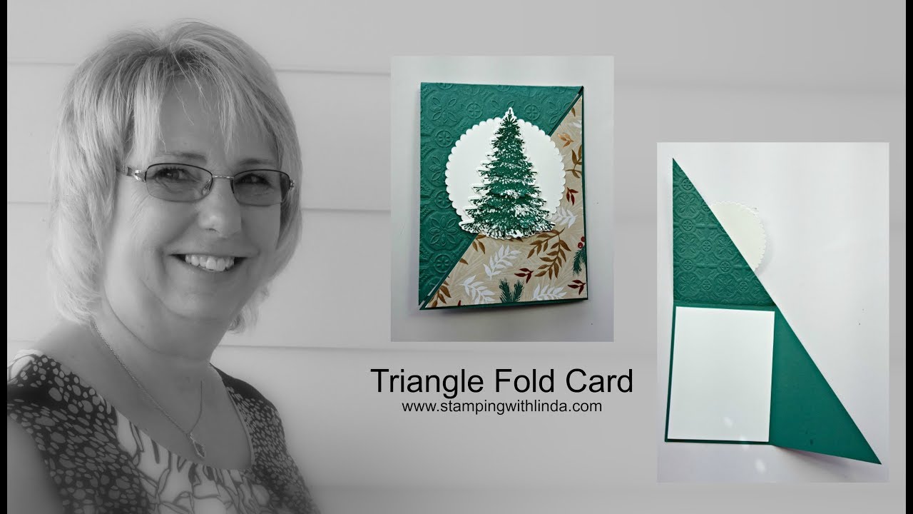 Triangle Fold Card - YouTube