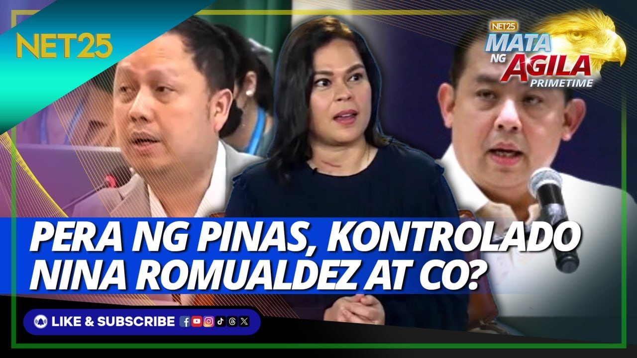 Hawak ng 2 tao ang pera ng Pilipinas ayon, kay VP Sara | Mata Ng Agila ...