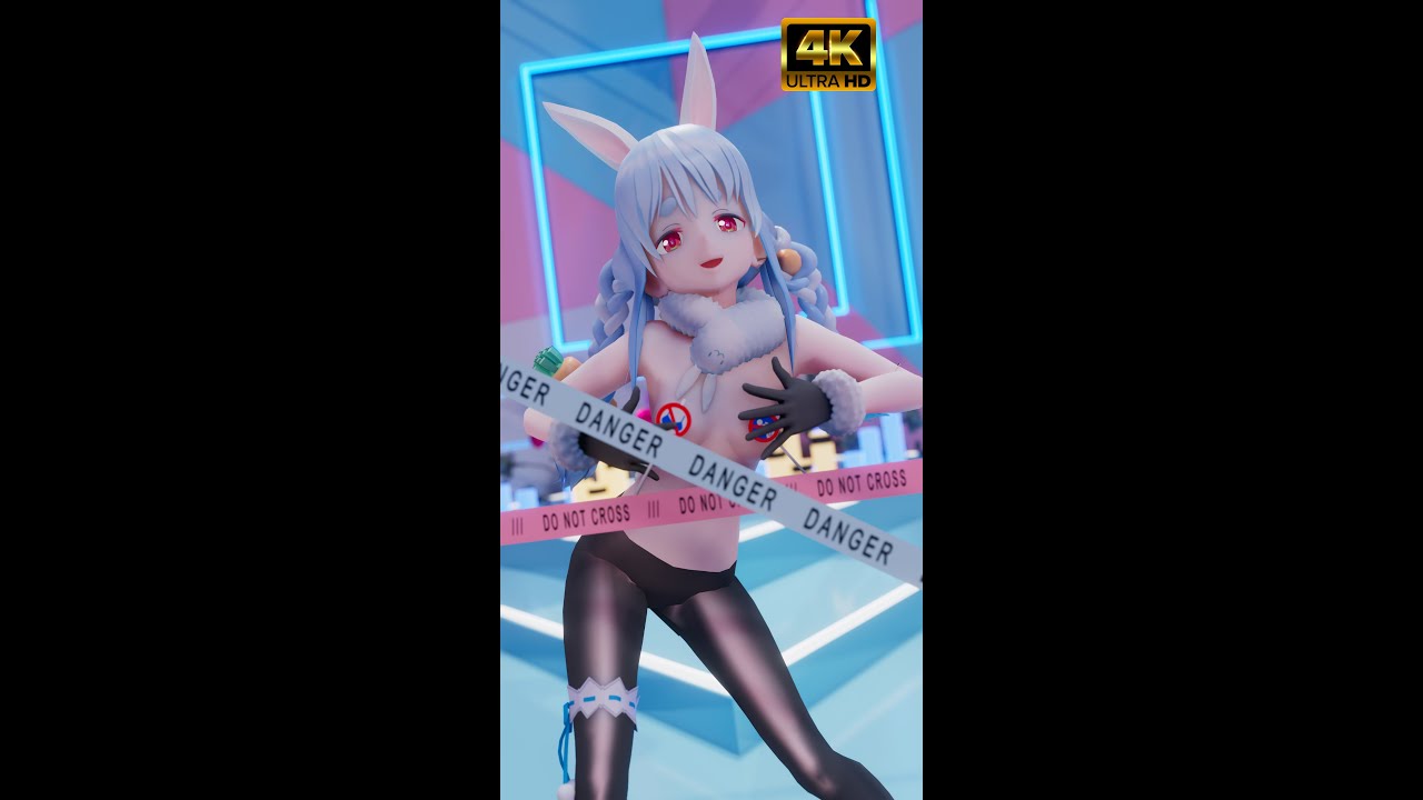【Hololive MMD】兎田ぺこら「I’m Your Treasure Box」4K【+ CAMERA DL】 - YouTube