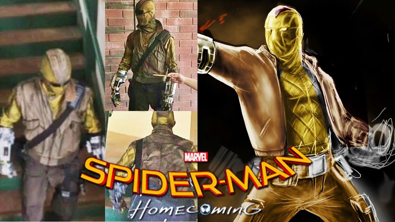 Primeras Imágenes De Shocker En El Set De Spider-Man: Homecoming - YouTube