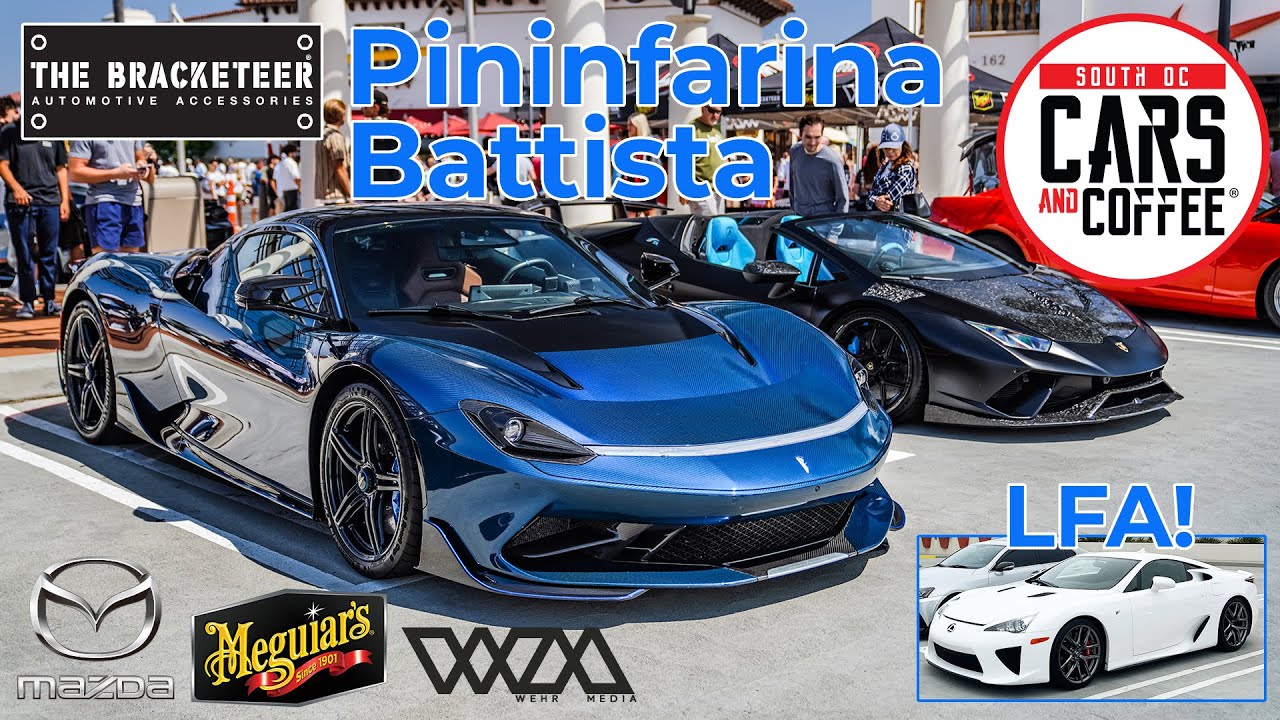 Pininfarina Battista, Lexus LFA and possibly the best looking GT3RS ...