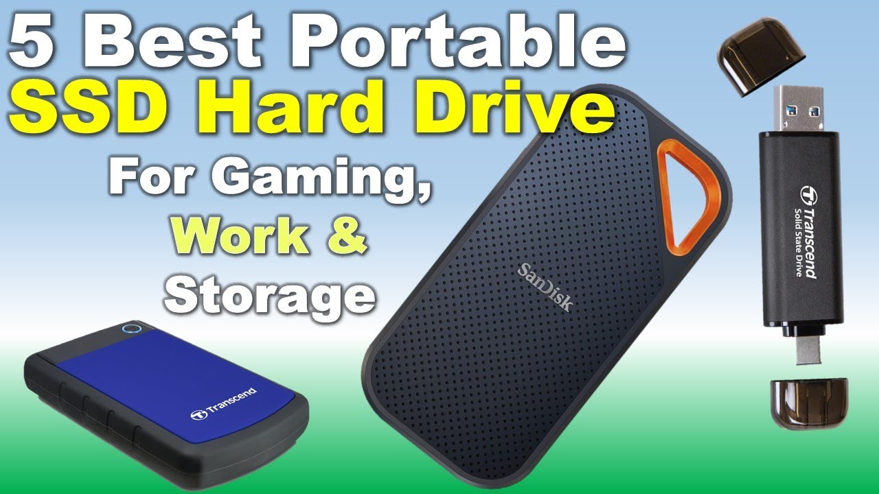 Best Portable SSD Hard Drives 🔥 5 Portable SSD Hard Drives for Blazing ...