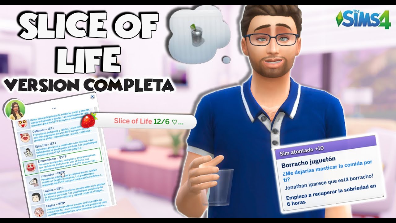SLICE OF LIFE en ESPAÑOL || Complete Version 2023 || Tutorial + Review | Sims4 - YouTube