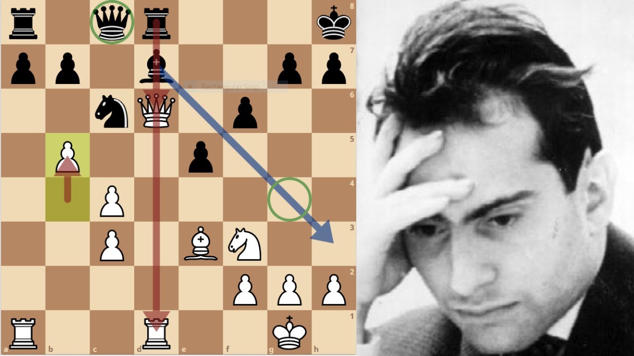 Mikhail Tal the Most Loved Chess Player : Taimanov vs Tal | Hindi Chess ...