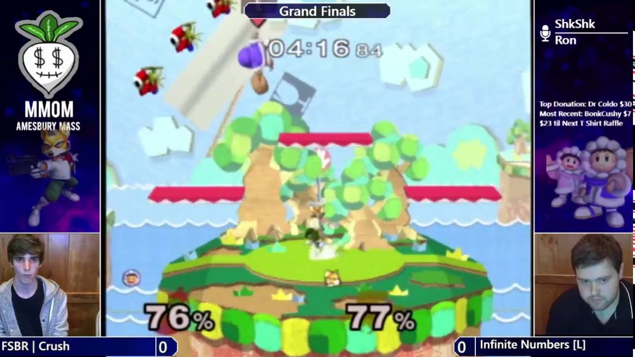 Crush (Fox) vs Infinite Numbers (Ice Climbers) - MMOM66 Grand Finals ...