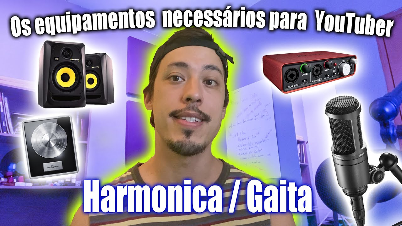 Como virar um Youtuber da Gaita - Igor Kasuya - YouTube