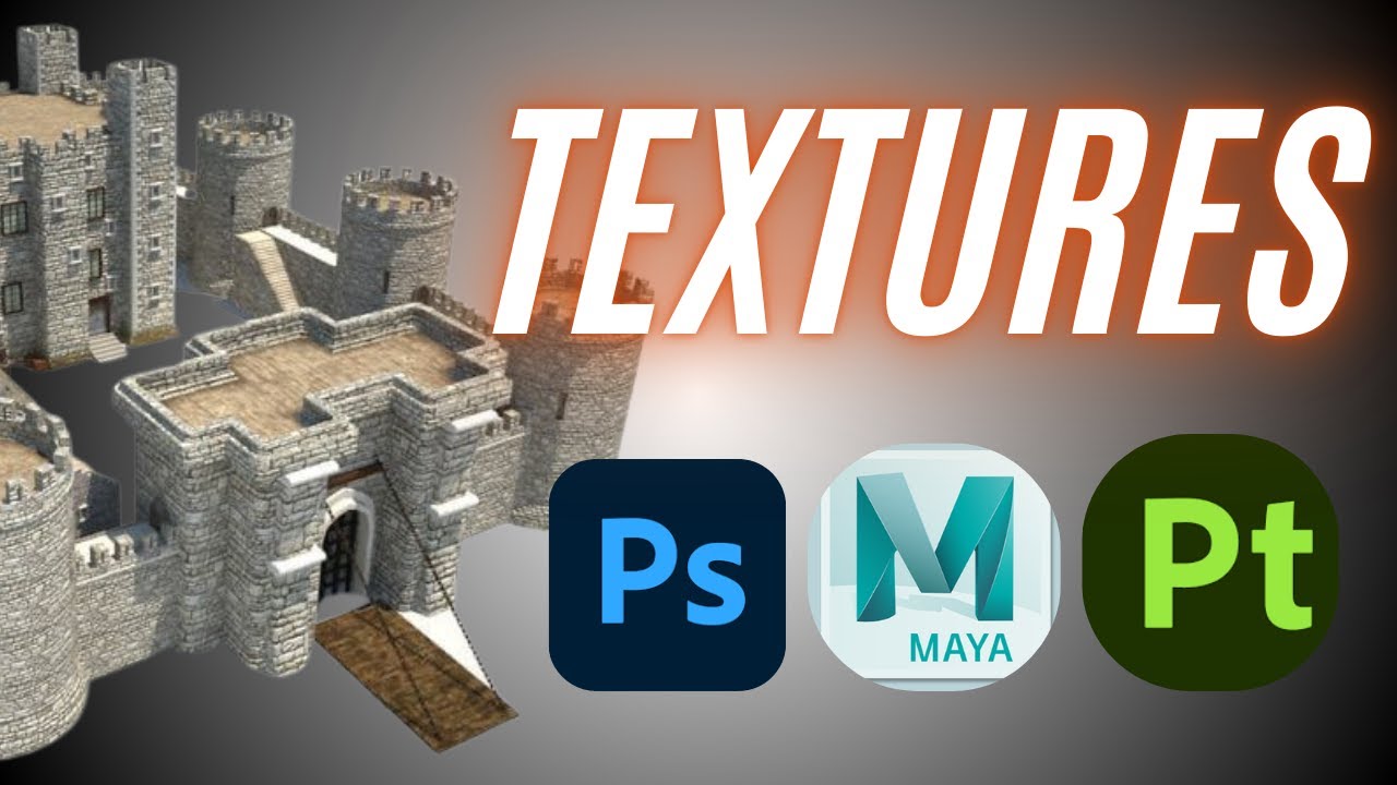 Học Textures - Photoshop vs Substance Painter vs Maya - YouTube