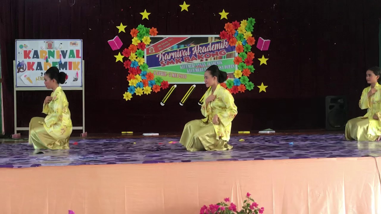 Tarian Inang - Sri Dang Sari Junior SMK Bakong - YouTube