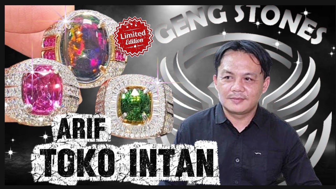 🔴Permata Perfect dengan ikatan Ring Yang Mewah 🫰ARIF TOKO INTAN PASAR ...