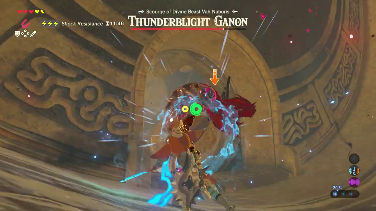 The Legend of Zelda: Breath of the Wild -Thunderblight Ganon Boss Fight ...