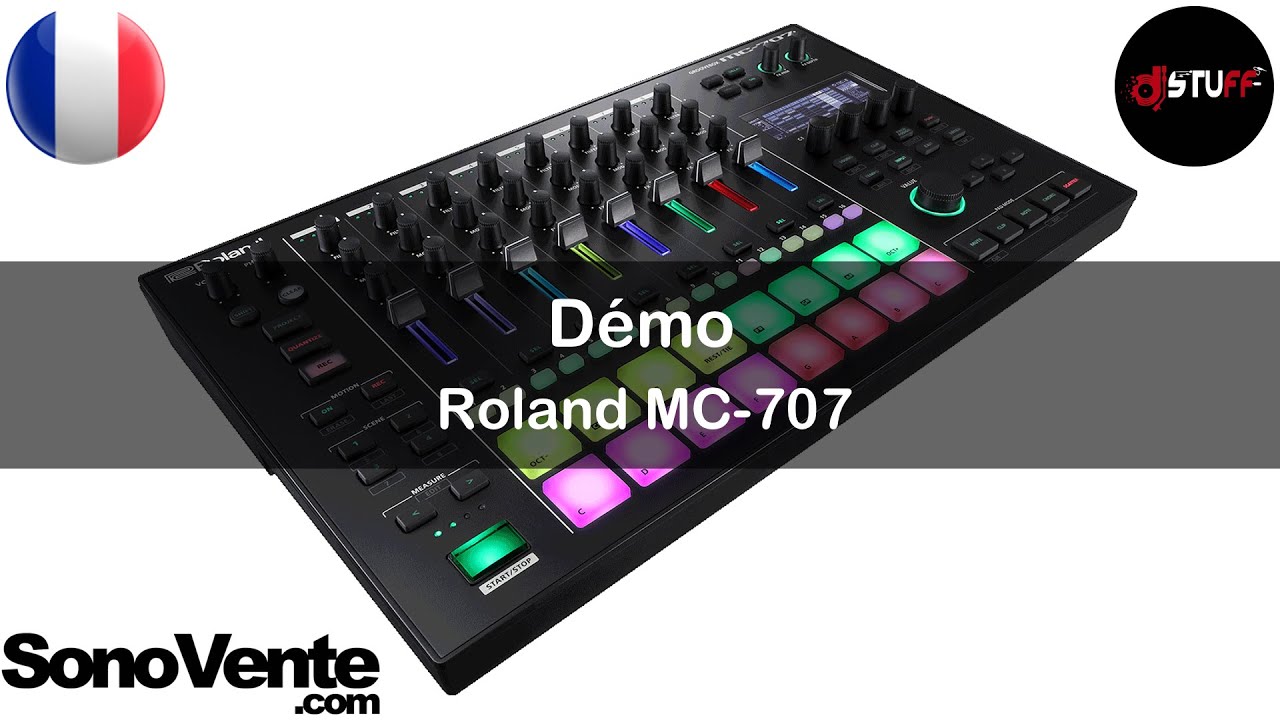 Roland MC-707 🇫🇷 ( English in description ) - YouTube