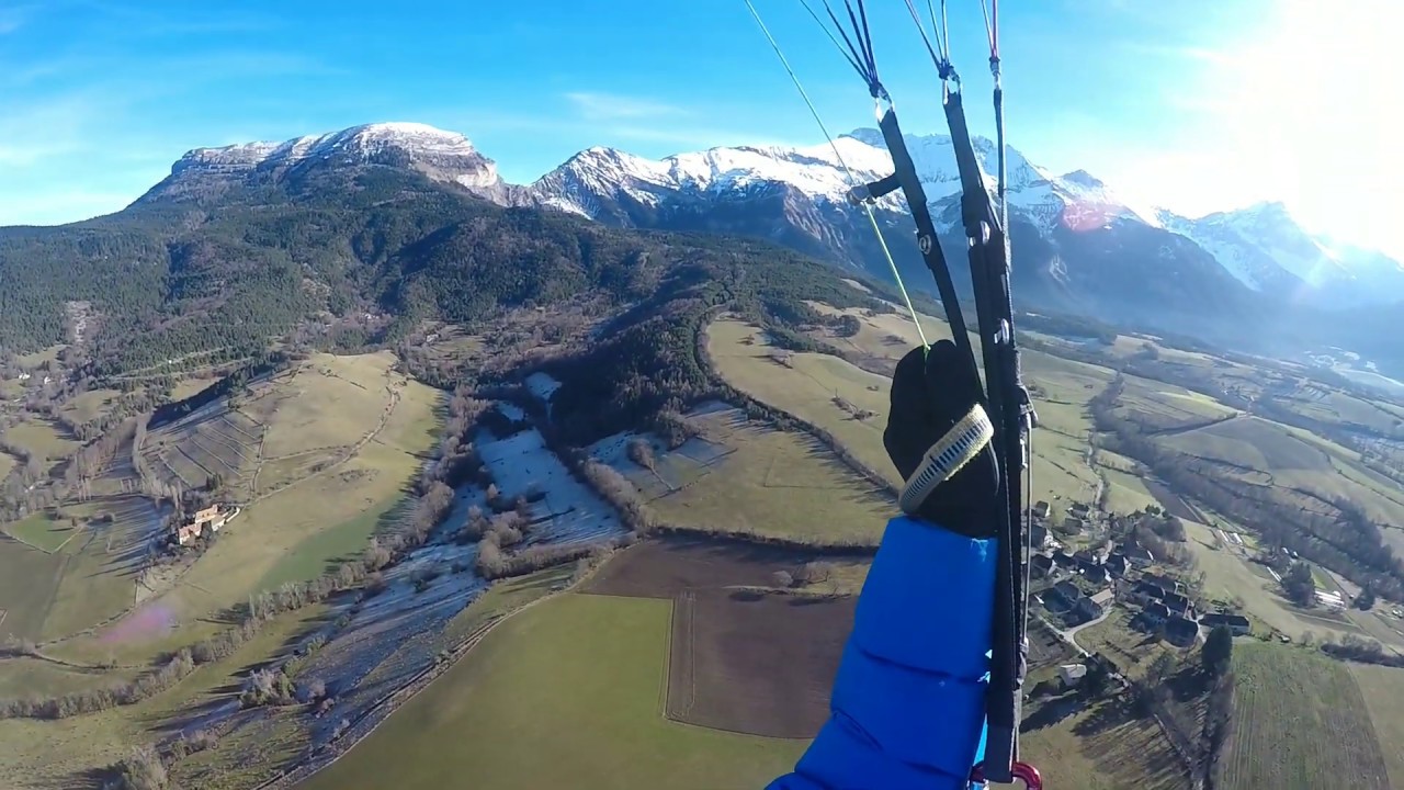 Vol rando au Châtel - YouTube