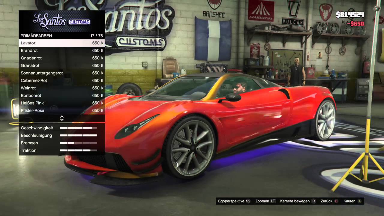 GTA 5 Pegassi Osiris (Pagani Huayra) Tuning - YouTube