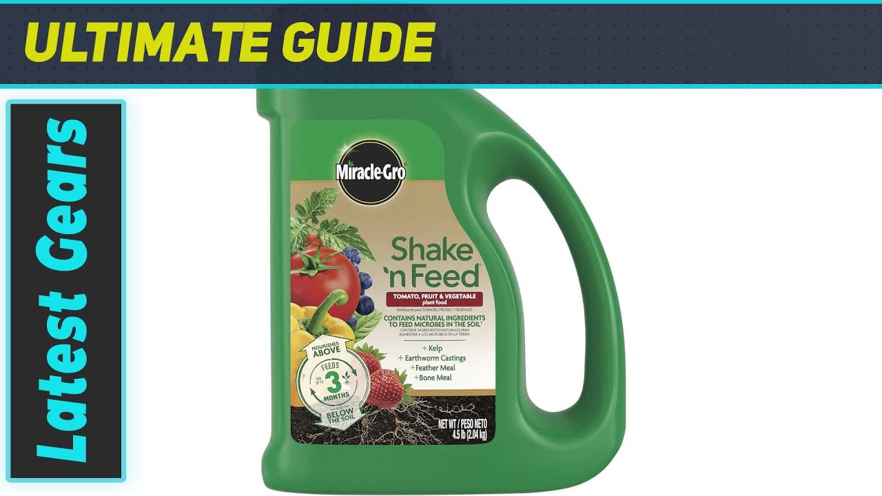 Miracle-Gro Shake 'N Feed: Grow the Biggest Vegetables! - YouTube