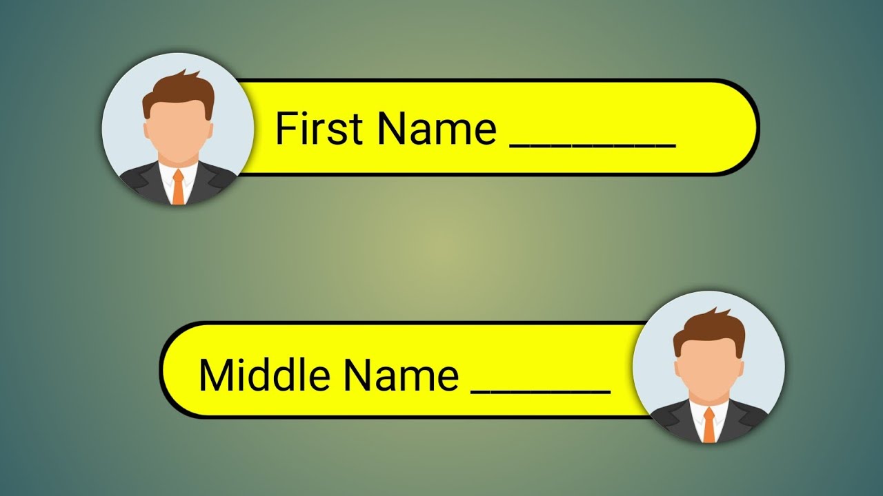 First And Middle Name | First And Middle Name Kya Hai - YouTube