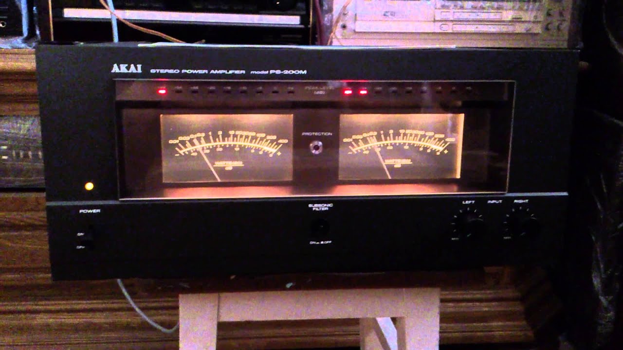 AKAI PS 200 M - YouTube