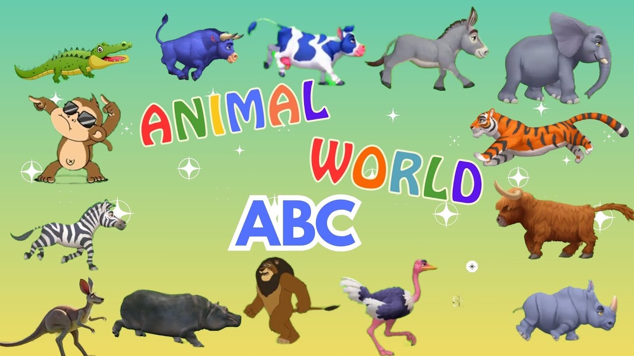 Animal ABC Song | Alphabet Animals Nursery Rhymes For Kids | Kids Smart ...