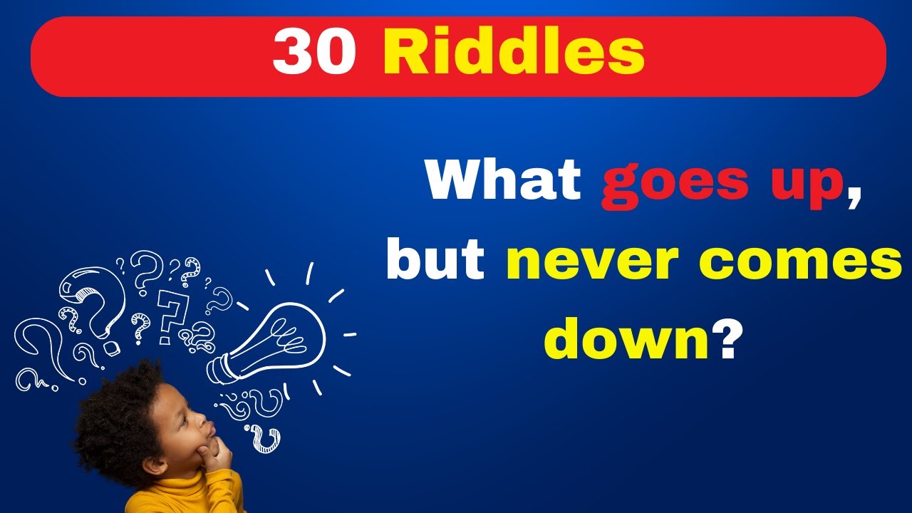 These Tricky Riddles Will Test Your Intelligence! - YouTube
