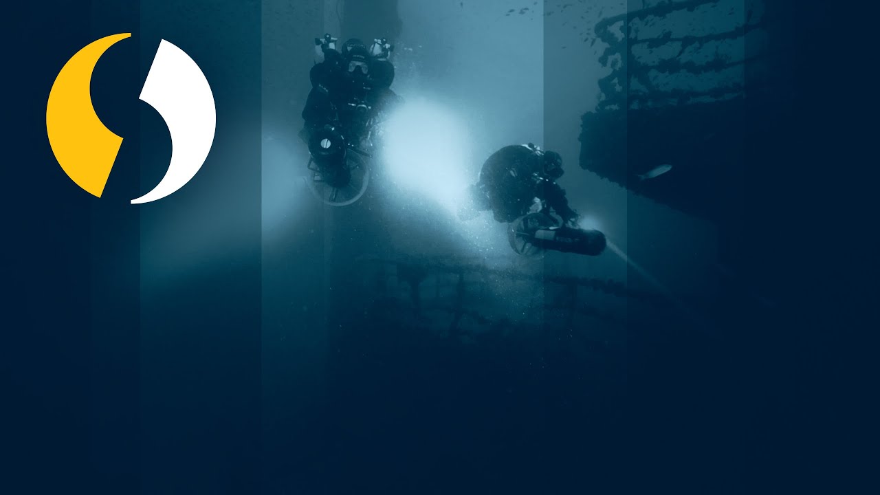 Exploring Wreck of Haven with Seacraft DPV - YouTube