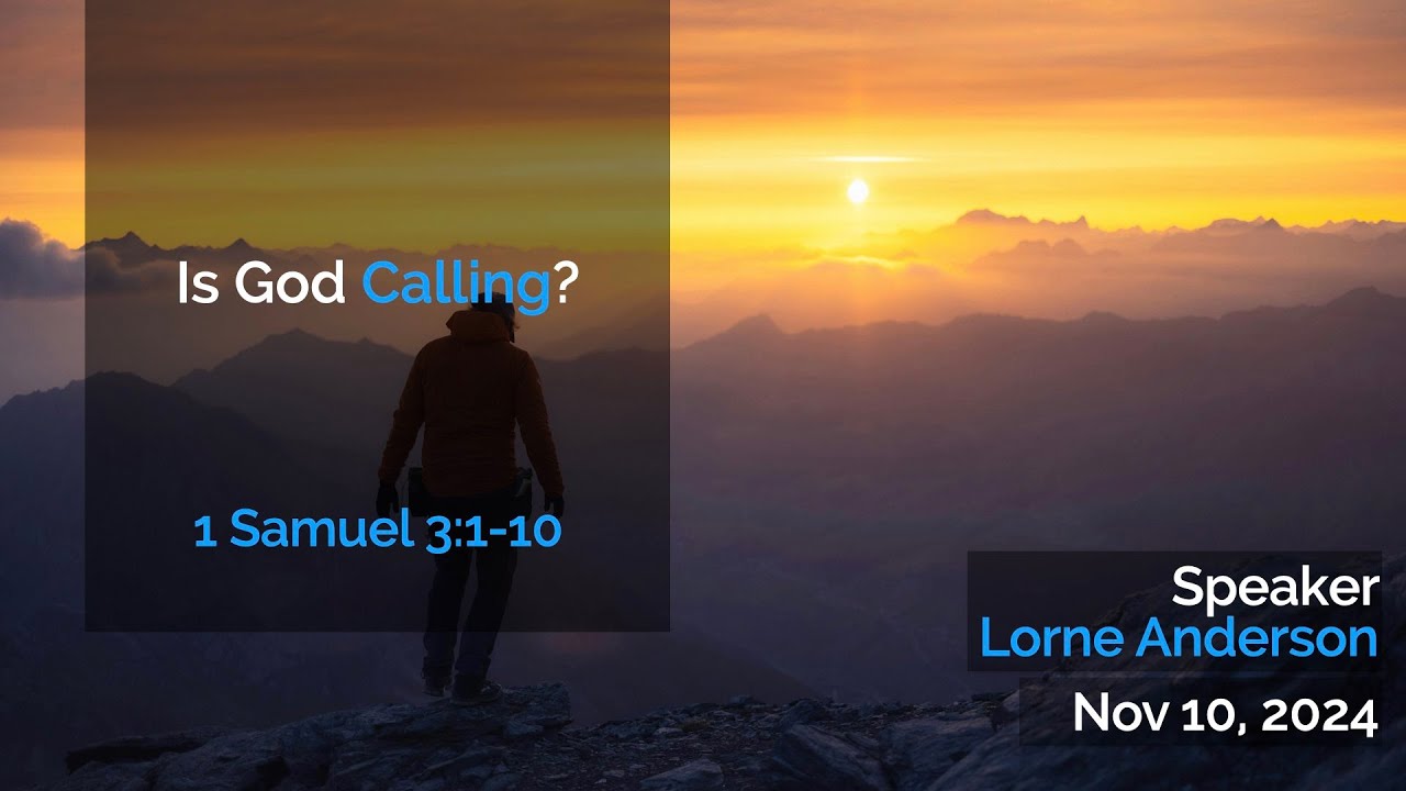 ESM Service | November 10, 2024 | is God Calling? - YouTube
