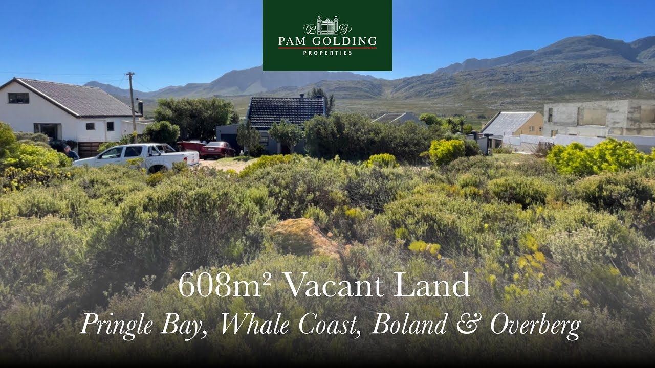 608 m² vacant land for sale in Pringle Bay | Pam Golding Properties ...