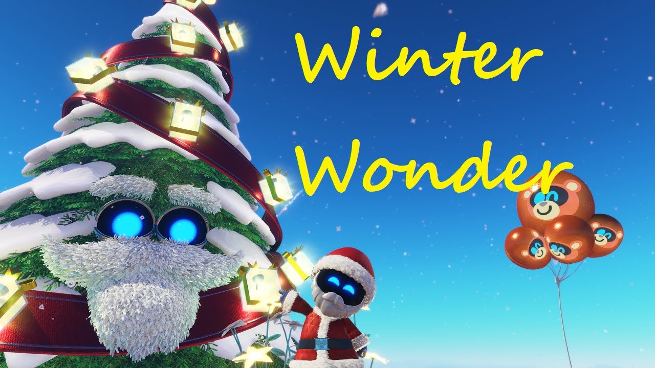 Astro Bot WINTER WONDER 100% GAMEPLAY - YouTube