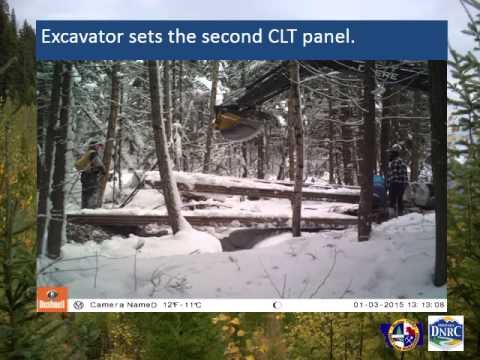SmartLam Temporary Bridges with CLT Technology - YouTube