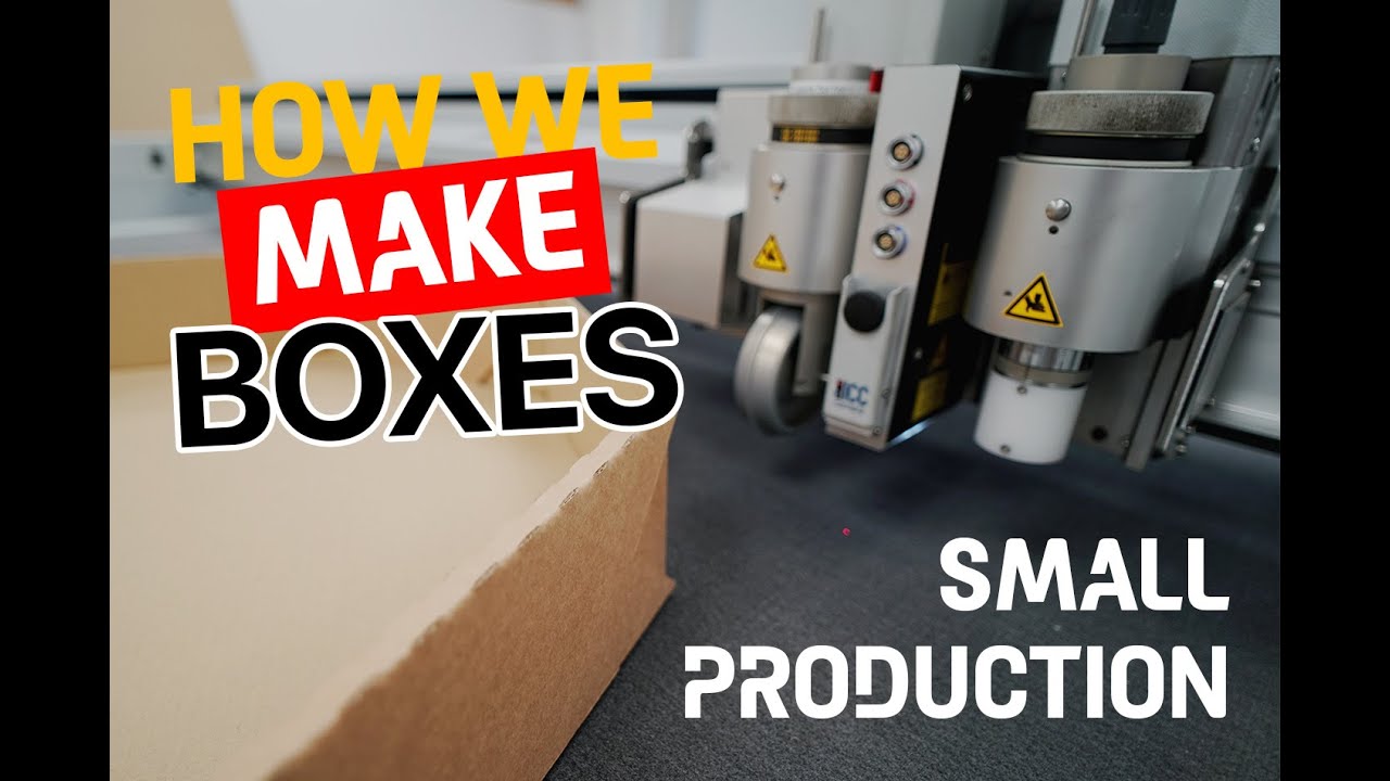 How We Make Boxes | Small Production Run of Digitally Cut Octagonal Bins | Mega-Pak Ltd - YouTube