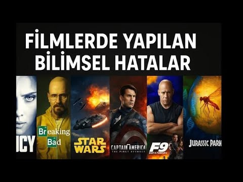Dev Bütçeli 7 Filmde Yapılan Bilimsel Hatalar #film #dizi #lucy #starwars #breakingbad #izle