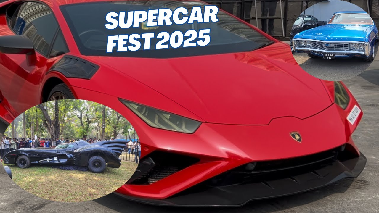 Super car collection ||Thane Raymond Auto fest 2025 || Super cars in ...