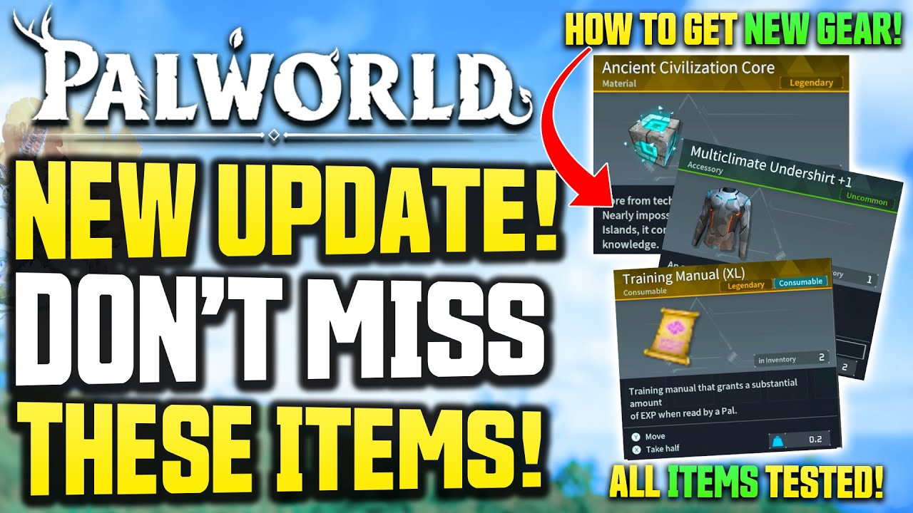 10 AMAZING New Features You Might Have Missed! // Palworld Xbox Update ...