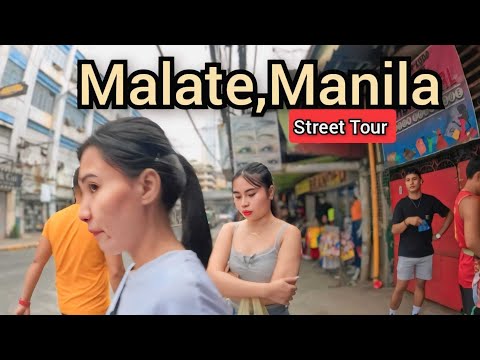 Malate Manila Walking Tour| Street Life Philippines