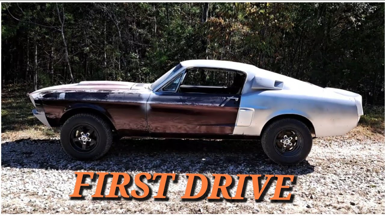 First attempt to drive the once wrecked @motorhead.co 1967 mustang on ...