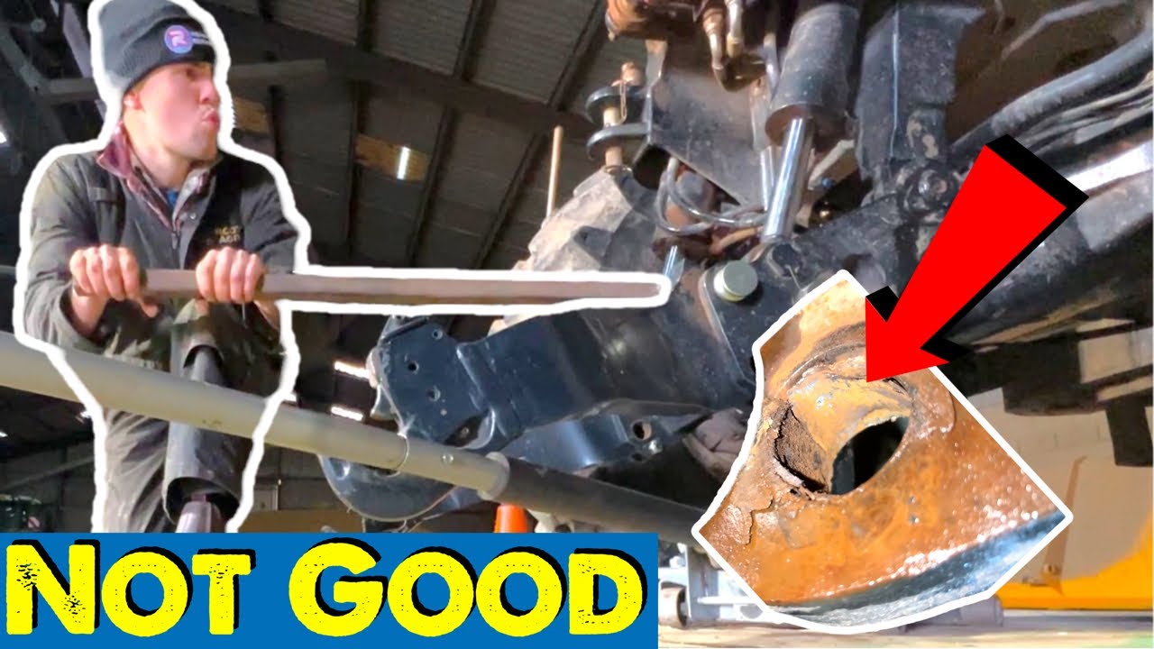 Tractor Breakdown | Destroyed Bushings | Flooding Damage - YouTube