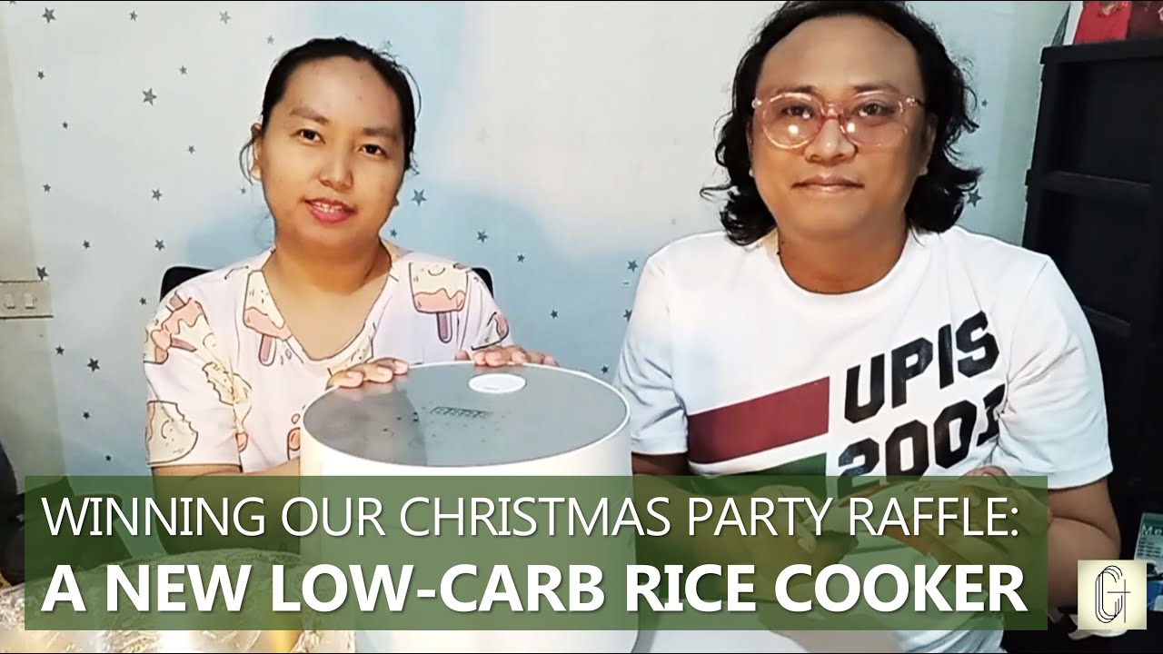 Winning our Christmas Party Raffle: CHERRY LOW-CARB RICE COOKER - YouTube