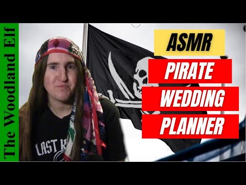 ASMR Pirate Wedding Roleplay (soft spoken, typing) Wedding Planner ASMR ...