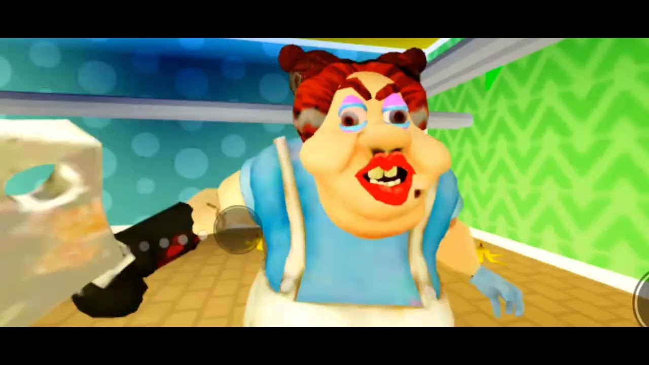 ESCAPE EVIL LUNCH LADY! (Obby) Roblox game - YouTube