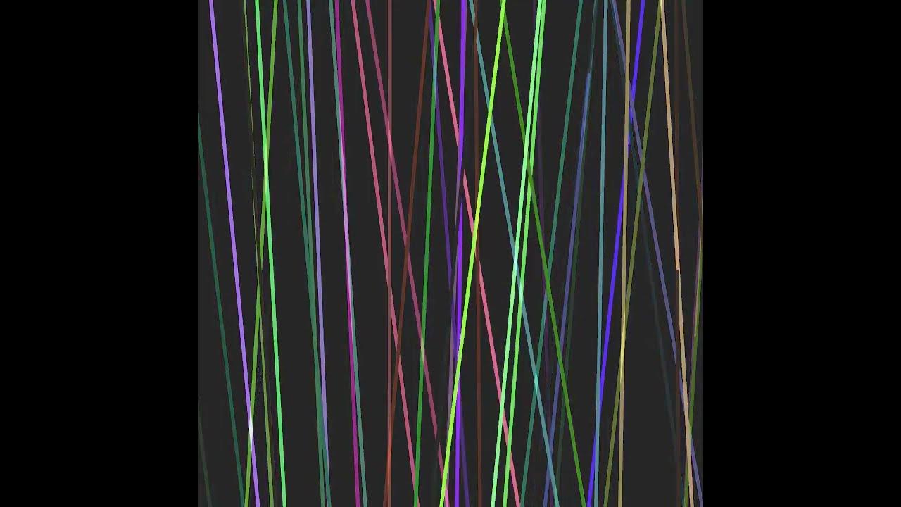 Lines. #openframeworks #creativecoding #programming - YouTube