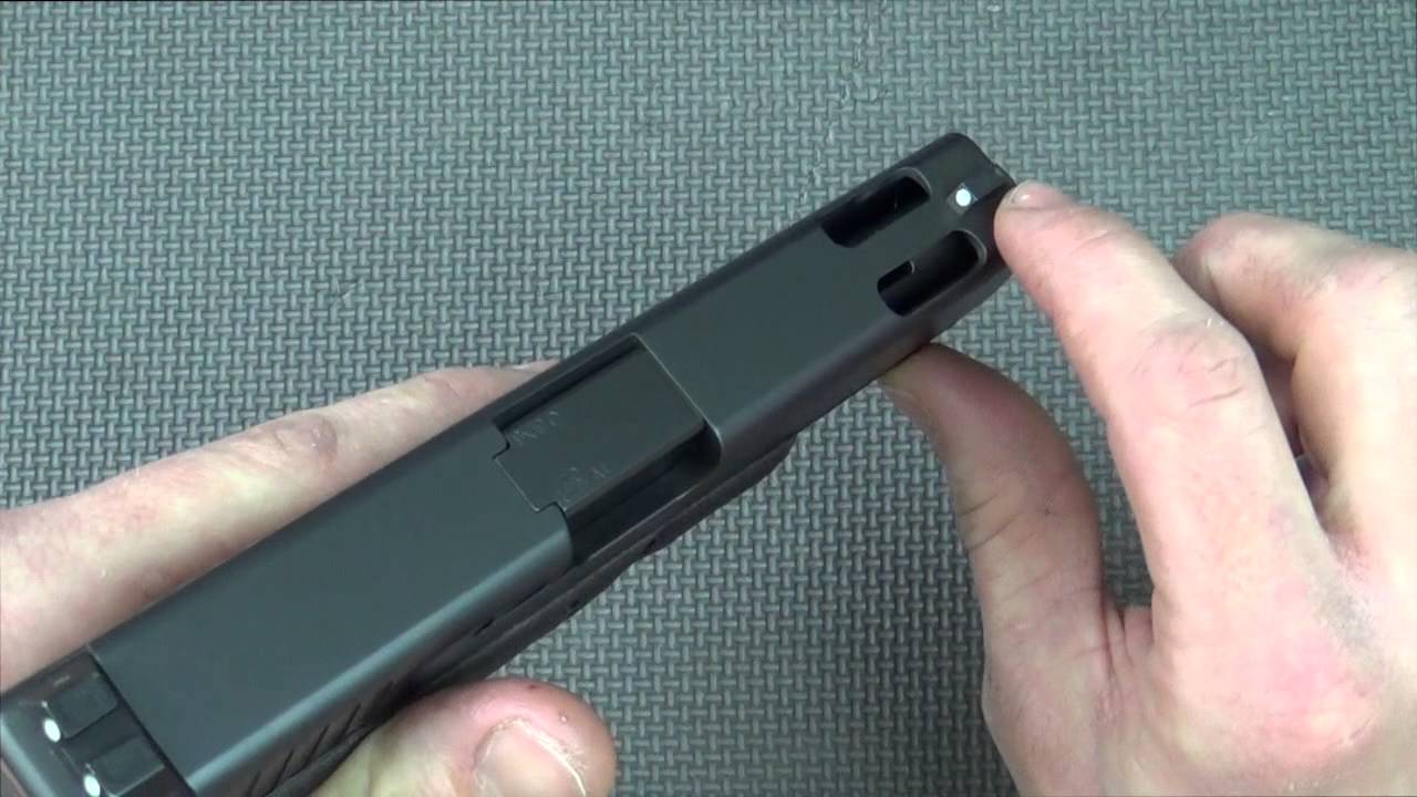 Glock 17C Compensated Full Size 9mm Review (HD) - YouTube