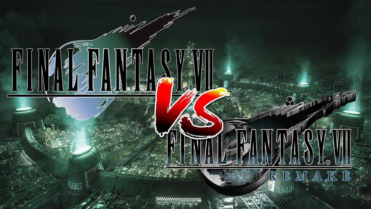 Final Fantasy VII vs Final Fantasy 7 Remake Demo - YouTube