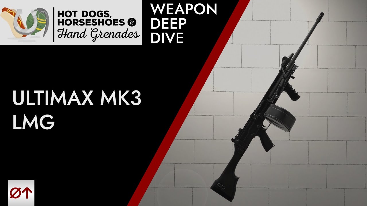 Ultimax 100 Mk3 LMG // H3VR Weapon Deep Dive - YouTube