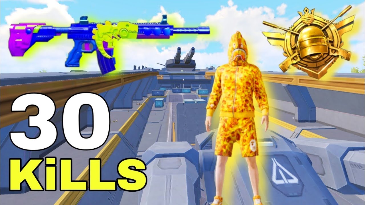 30 KiLLS ! WITH M4 LIZARDS IS BIP SET PUBGMOBIL SAMSUNG,A7,A8,J5,J6,J7 ...