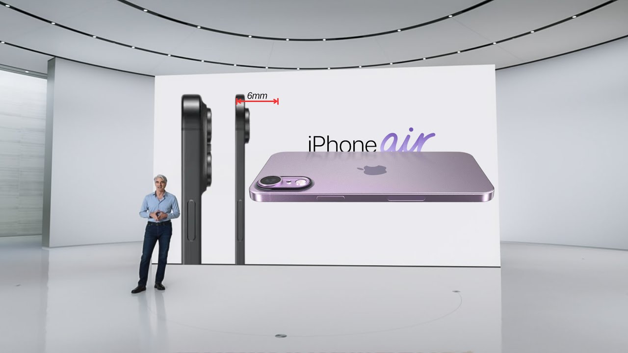 iPhone 17 Air Thinner Than Ever, Leaks and Features! - YouTube