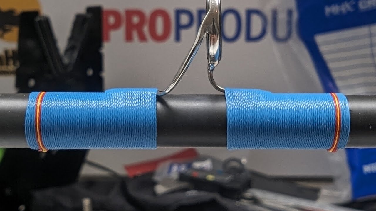 How to do thread inlays on a G2 powerwraper. - YouTube