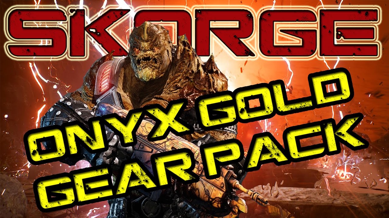 Gears of War 4 - Onyx Gold Swarm Pack Details! - YouTube