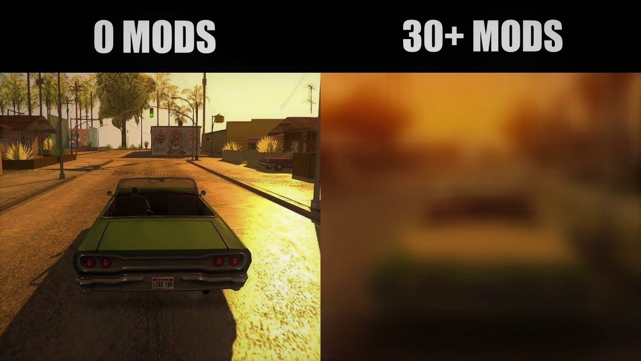 I Installed *30 MODS* In GTA San Andreas | The *BEST* GTA SA Mods of ...