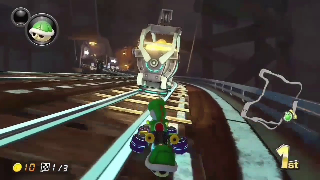 Greeny Yoshi's Mario Kart 8 Deluxe Clip Montage - YouTube
